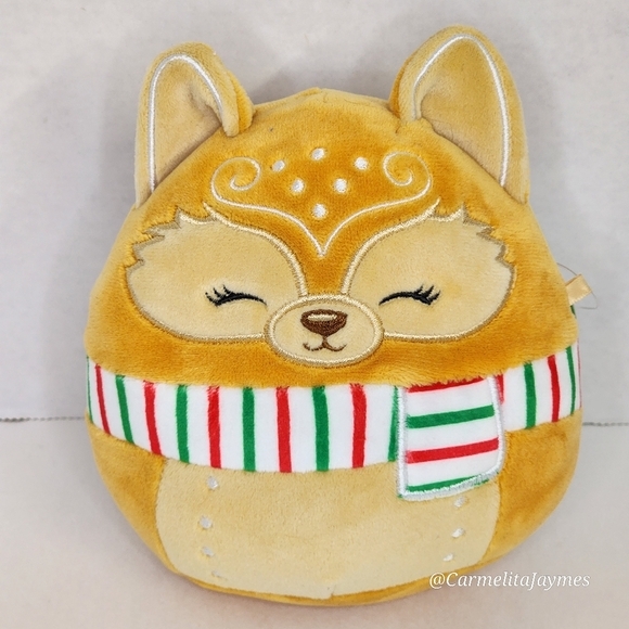 Squishmallows | Toys | Jacqueline 5 Gingerbread Fox Christmas 224 ...